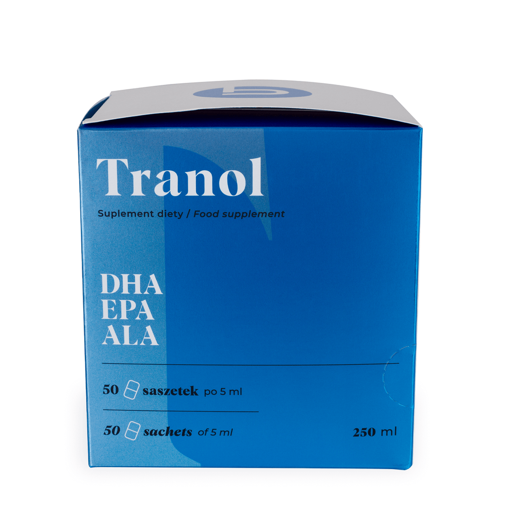 Tranol - Omega-3 supplement with the fatty acids DHA, EPA, and ALA ...