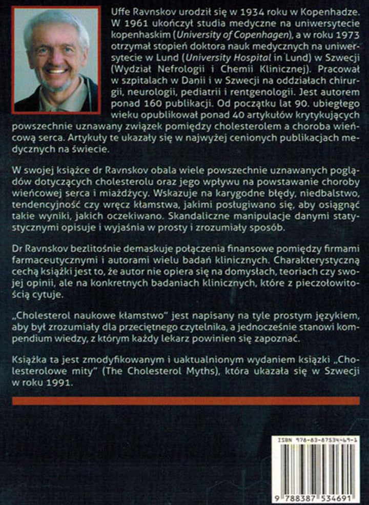 Cholesterol naukowe kłamstwo - Uffe Ravnskov – Visanto US