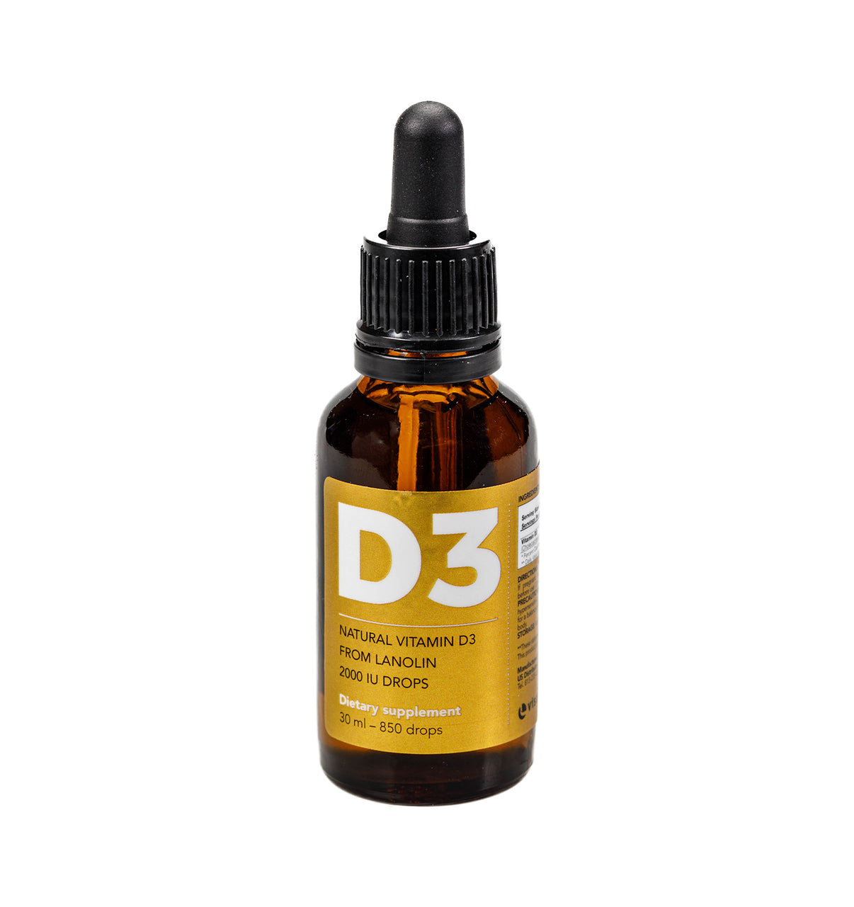 Vitamin D3 Drops - from Lanolin – Visanto US