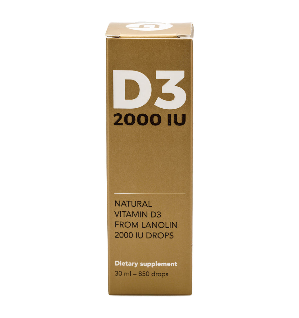Vitamin D3 Drops - from Lanolin – Visanto US