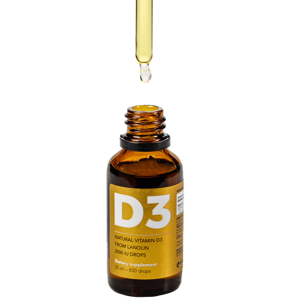 Vitamin D3 Drops - from Lanolin – Visanto US